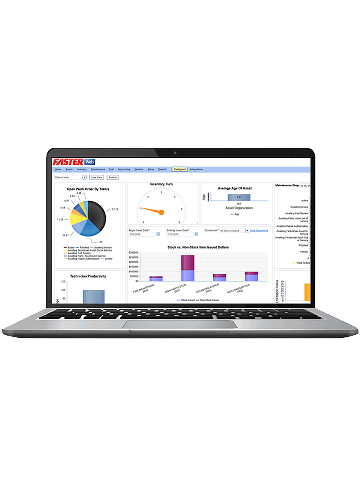 Fleet Performance Analyst - FASTER Asset Fleet Management Software